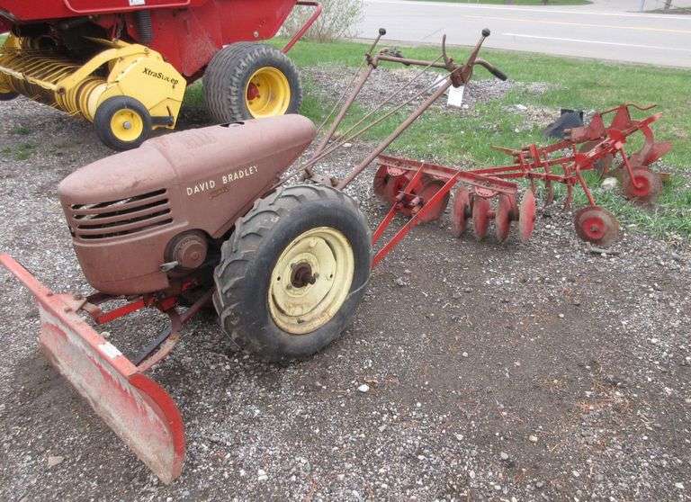 David Bradley Tractor, all original and in good condition, has been ...