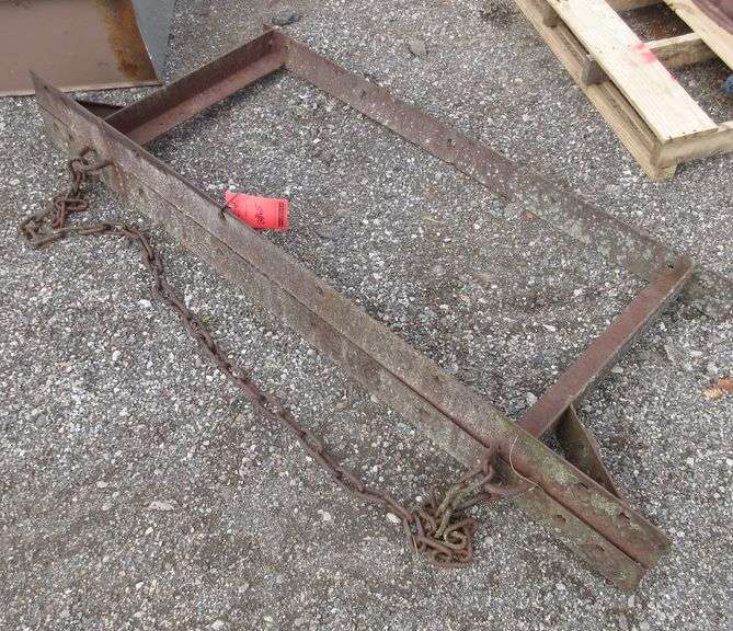 6' Steel grader, used - Albrecht Auction Service