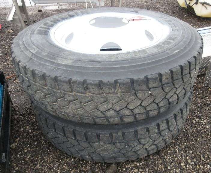 11R-22.5 Semi truck tires, 50% tread, very nice, used - Albrecht ...