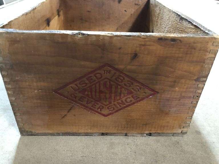 Red Diamond Explosives Crate - Albrecht Auction Service