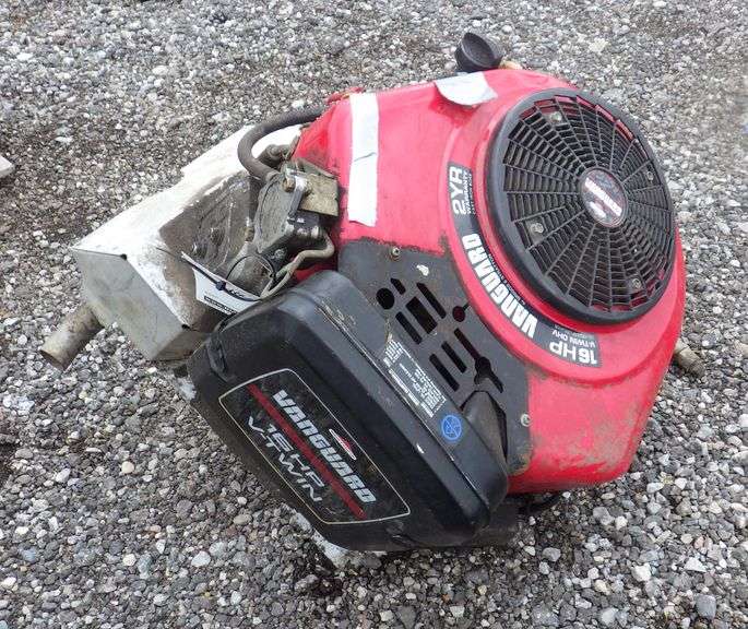 Vanguard vertical shaft engine, electric start, for parts or repair, as ...