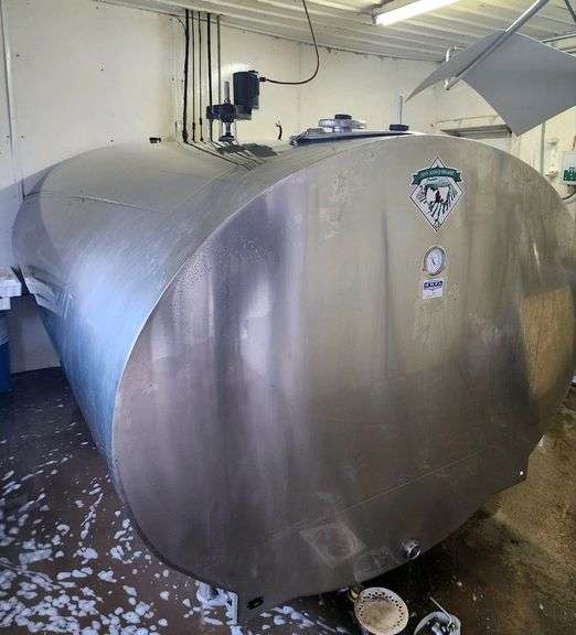 Mueller 1500-Gallon Milk Tank, Proform III Tank Controller and Washer ...
