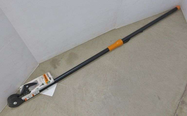 Fiskars power stroke the pruning stik, 1 1/4" cut capacity with ...