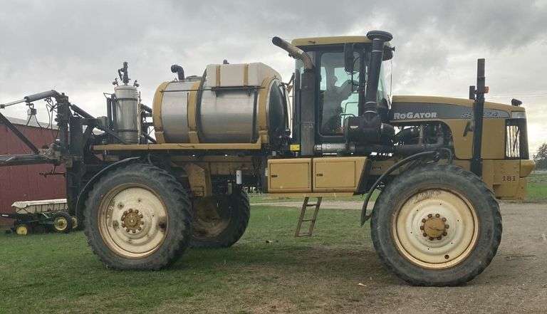 2007 Ag Chem SS874 Rogator, (7299 Hours), 120' Boom, 800-Gallon ...