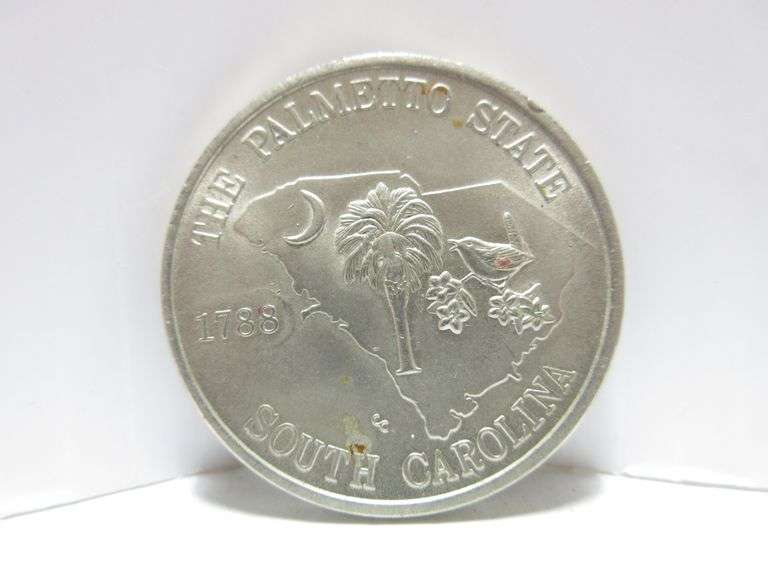 South Carolina The Palmetto State commemorative coin, 1788 - Albrecht ...