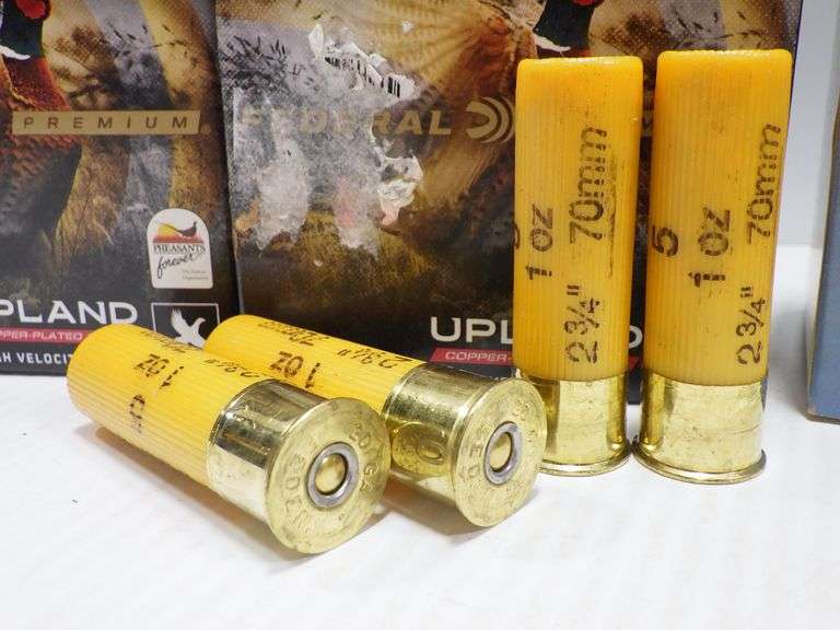 (75) Rounds of Federal upland 20-gauge 1 oz. 5 shot; (25) Rounds of 20 ...