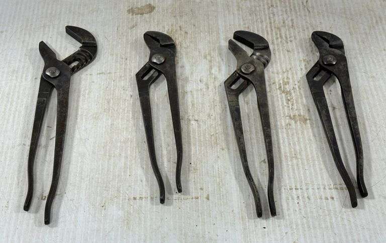 (4) Pairs of channel lock pliers, No. 415 and 420 - Albrecht Auction ...