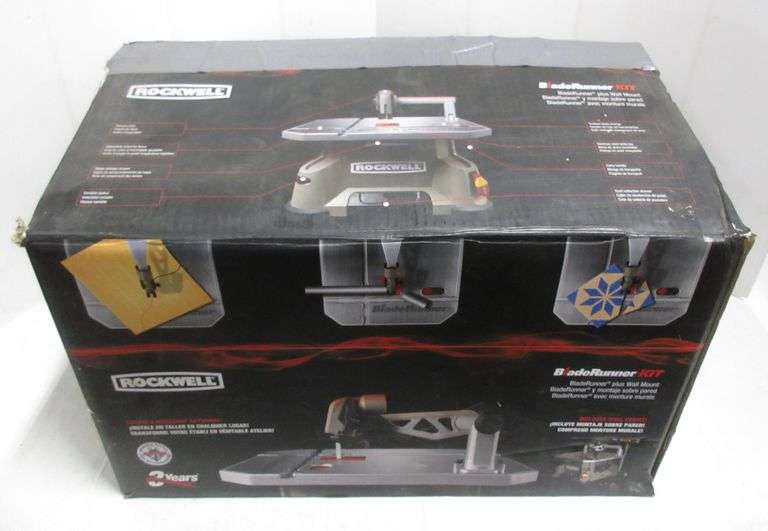 Rockwell blade runner saw, lightly used - Albrecht Auction Service