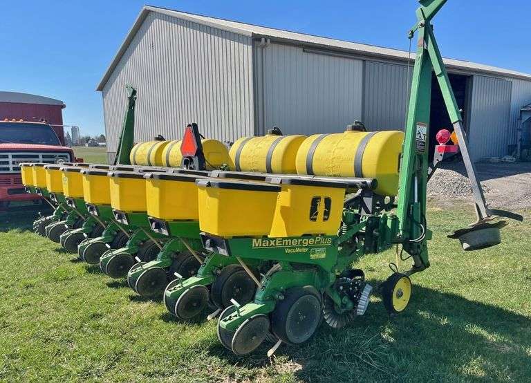 John Deere 1750 Conservation 8-Row MaxEmerge Planter, SN: H01750R676280, Vacuum Seed Units with ...