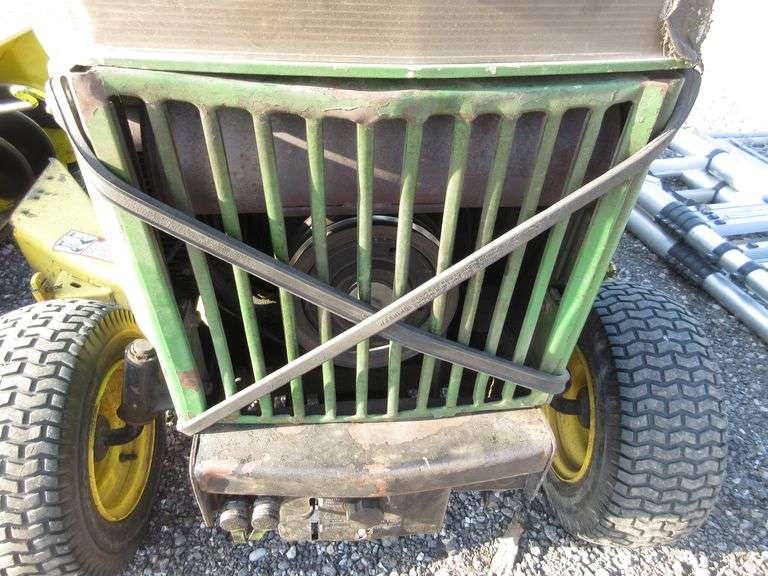 John Deere model 316 lawn and garden tractor with 50" mower deck, and ...