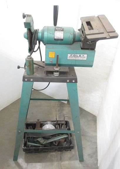 Foley Belsaw sharpener, sharp master grinder, Model 375, with extras ...