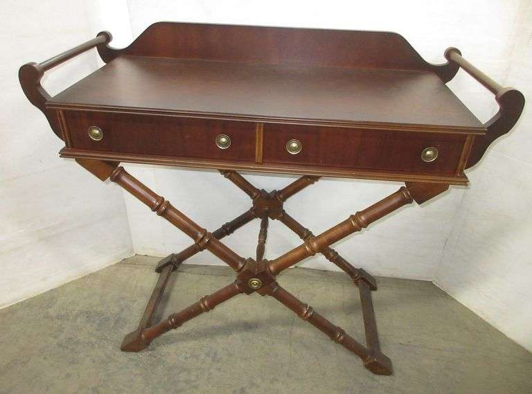 Bombay tall accent table by Lane, 47"W x 20"D x 41 1/2"H - Albrecht ...