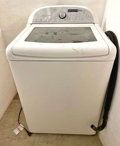 Whirlpool Cabrio top-load washing machine, 27"W, used, works, has ...
