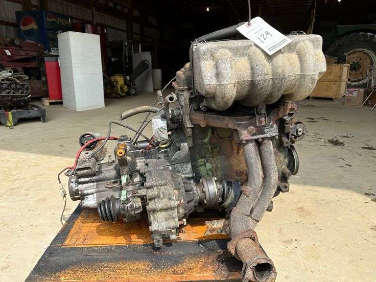1.8 Liter Diesel Engine with 5-Speed Transmission, Out of a 1981 ...
