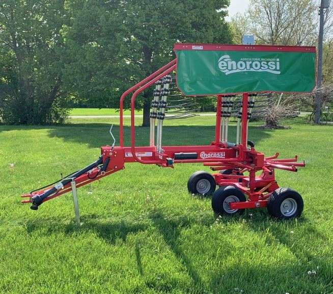 2017 Enorossi RR420 EVO PTO Driven Rotary Rake, 540 PTO, Hydraulic Lift ...