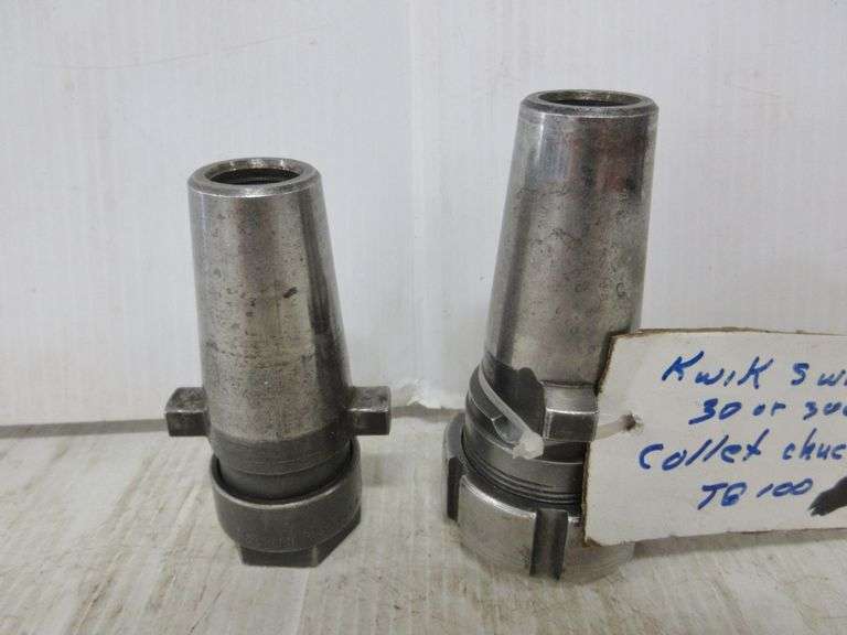 Kwik switch 30 collet chuck, TG100 - Albrecht Auction Service