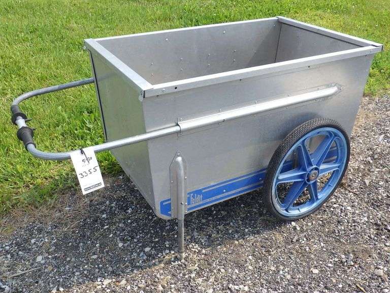 Foldit aluminum garden cart, 25" x 29" x 41", used but good, needs ...