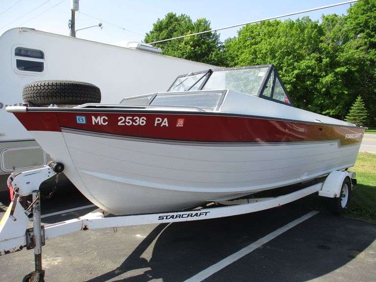 1990 Starcraft Heritage 221 boat, 22'L, HIN: MPDN4107B090, 3.0L 4 ...