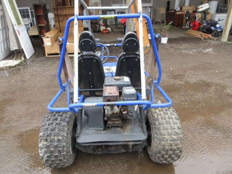 Manco Powersports Go Kart, Model 720L-08, serial 1081933, has electric ...