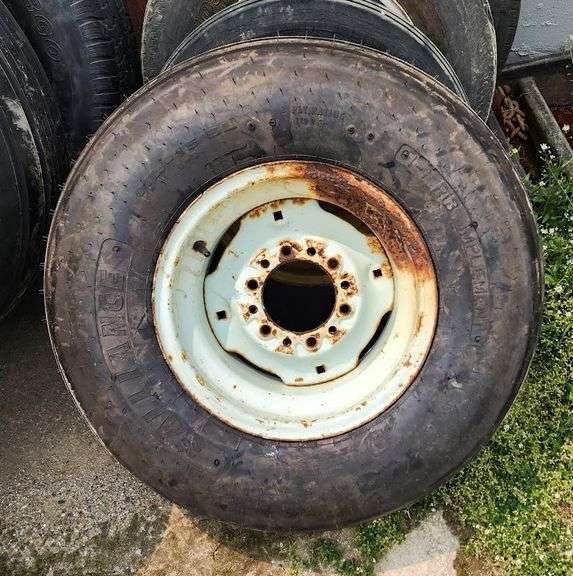 This item Selling ABSOLUTE! ~~~ Pair of New 11L-15 Tires on Used 6-Hole ...
