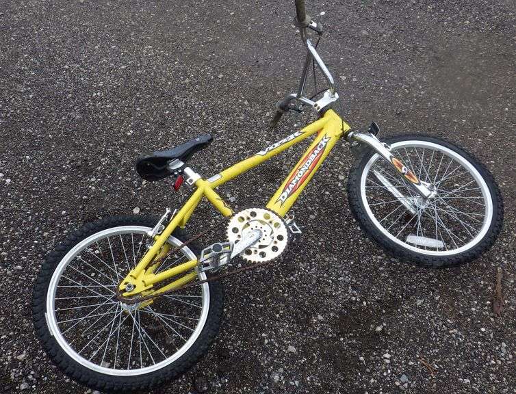20" Diamondback BMX bike, heavy rust - Albrecht Auction Service