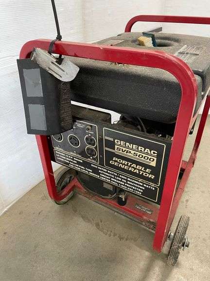 Generac SVP-5000 generator, Briggs & Stratton engine, needs work, or ...