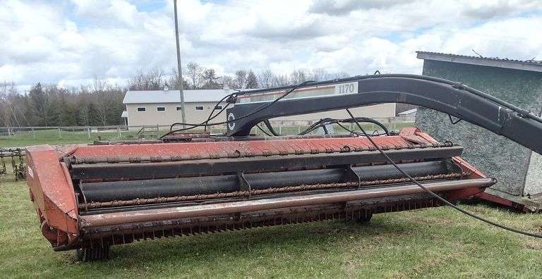 Hesston 1170 Hydroswing Haybine, 16', 1000 RPM Pump, Runs Well ...