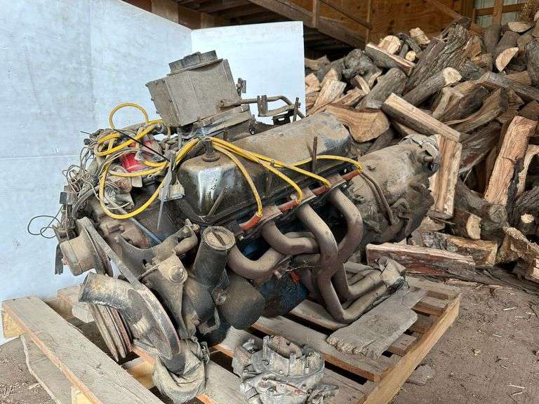 351 Cleveland V8 Engine (complete), Thought to Have Approximately 4,000 ...