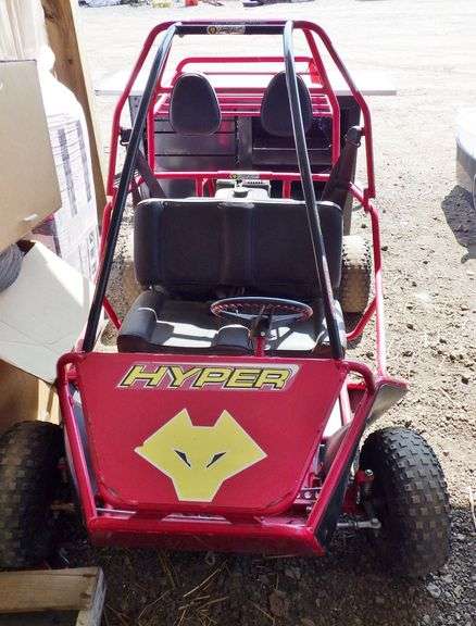 Hyper Fox go-kart two-seater, 126cc, 5 HP, fresh gas and plug, may need ...