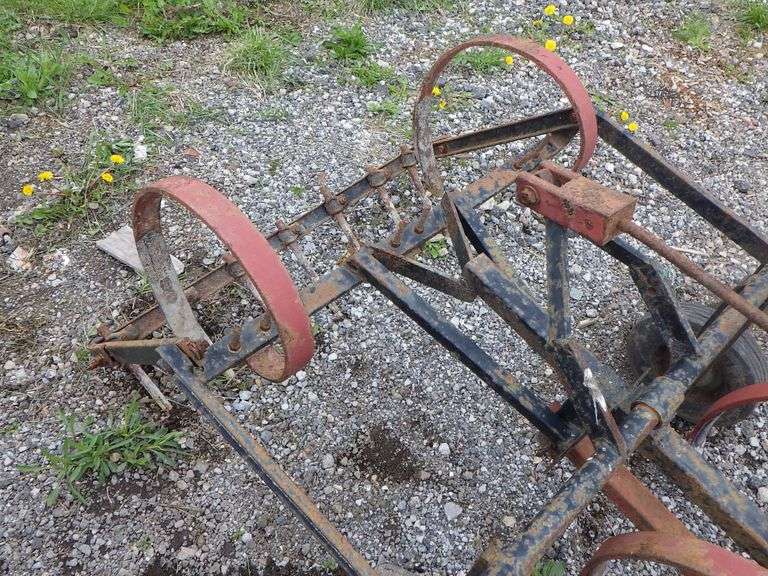 3' Garden Drag/Cultivator, used/weathered - Albrecht Auction Service