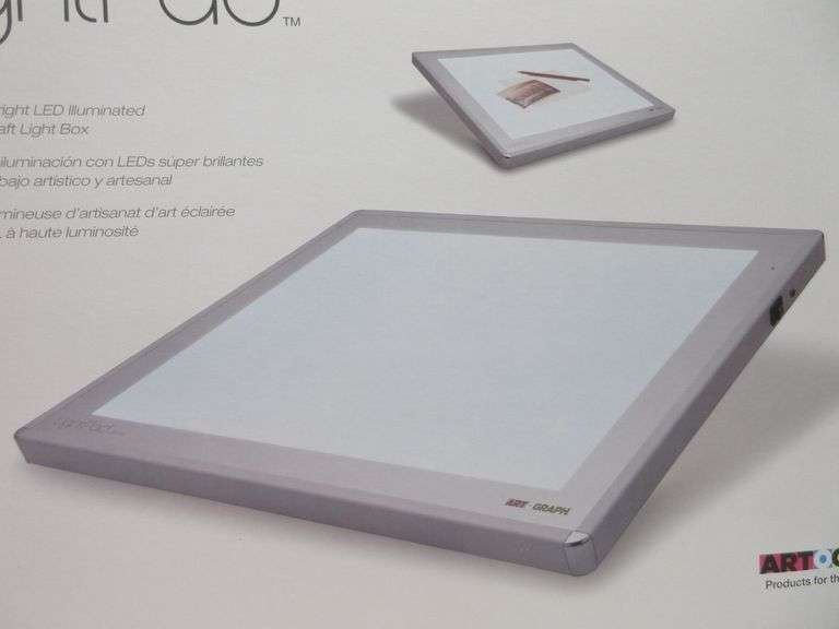 Art-O-Graph super bright LED illuminated art and crafts light box, 12 ...