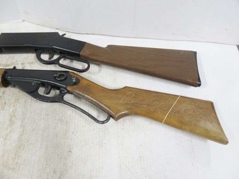 Crosman 73 airgun Co2, Parris Mfg. BB gun with scope, Red Ryder model ...