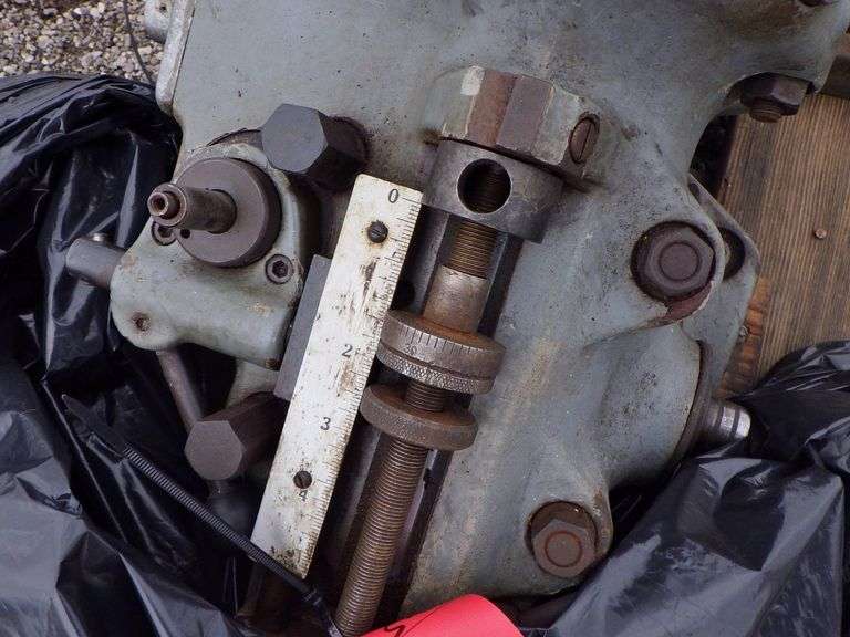 Bridgeport J-Head, R8 spindle, 80 to 2720 RPM, 240/480 3-Phase 1 HP ...