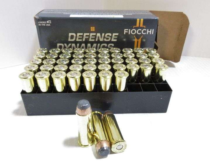 (50) Rounds of Fiocchi Defense Dynamics .44 Mag. ammo, 240-Grain ...