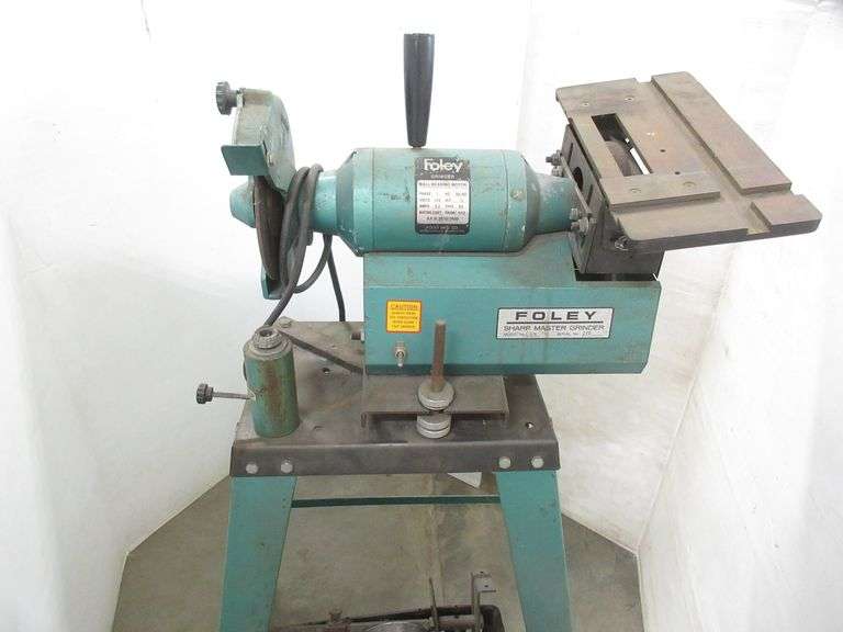 Foley Belsaw sharpener, sharp master grinder, Model 375, with extras ...