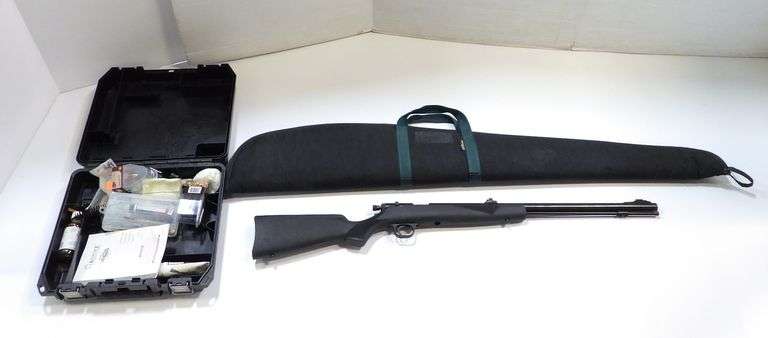 Knight .50 Cal. blackpowder muzzleloader, and various supplies ...