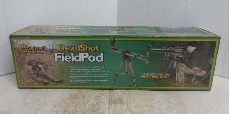 Caldwell DeadShot FieldPod tripod hunting rest, extends up to 42"H, new ...