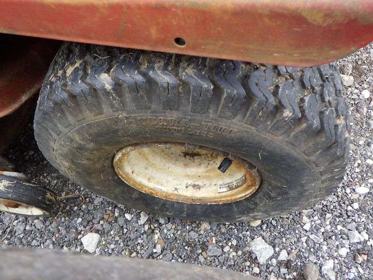 Wizard riding mower, distributed by Western Auto Parts, 8 HP, Briggs ...