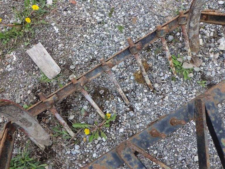 3' Garden Drag/Cultivator, used/weathered - Albrecht Auction Service