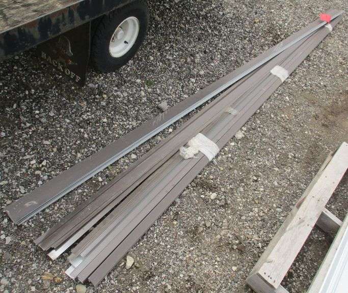 Assorted siding channels for steel siding, includes: (4) L-Channel, (5 ...