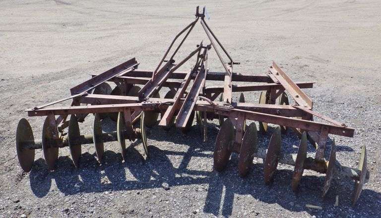 6' 3-Point disc, needs weld on back disk arm, works - Albrecht Auction ...