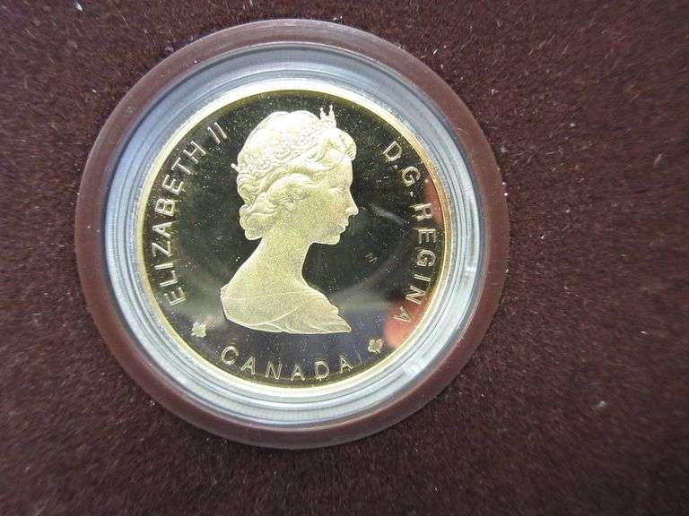1989 Canadian $100 gold coin, 1639 Sainte-Marie - Albrecht Auction Service