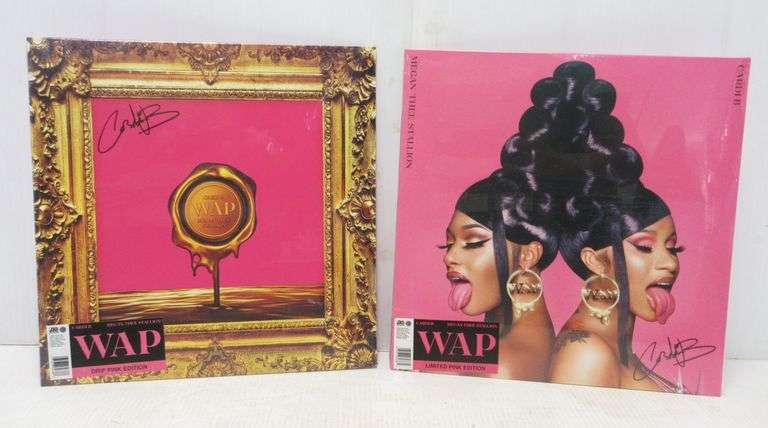(2) Cardi B albums, new - Albrecht Auction Service