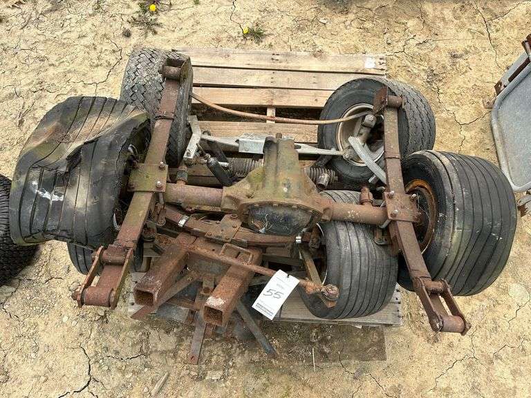 Golf Cart Axles: (2)-Fronts and (1)-Rear Axle, Thought to be for either ...