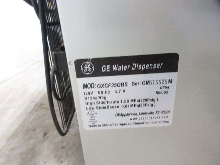 GE profile water dispenser, cold and hot, 40"H, works - Albrecht ...