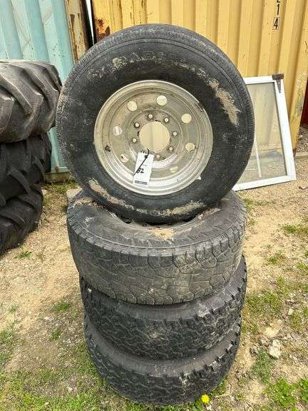(4)-Aluminum 16" Rims, Original Ford Rims off 1996 F-350 - Albrecht ...