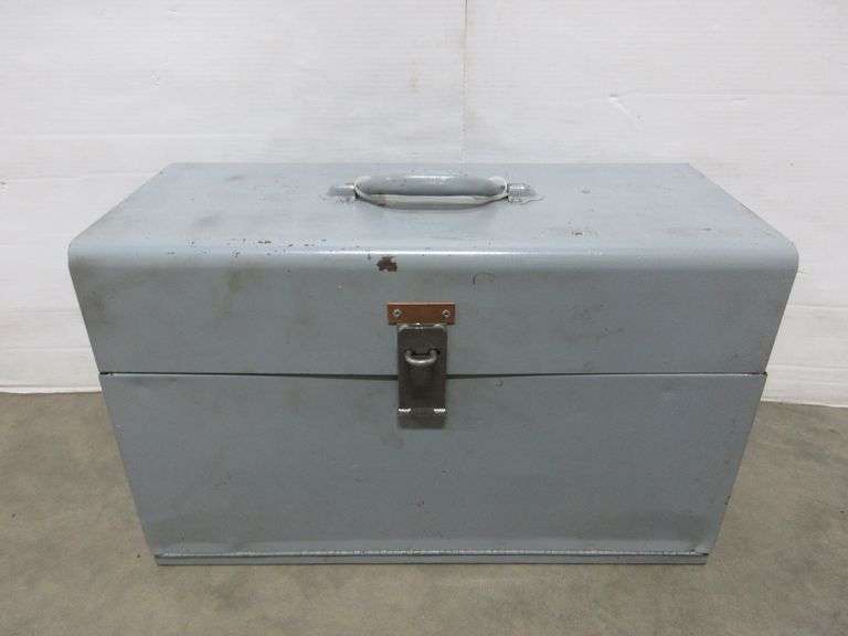 Heavy duty tool box, 21"W x 9 1/2"D x 13"H, (3) Drawers, new, lock and ...