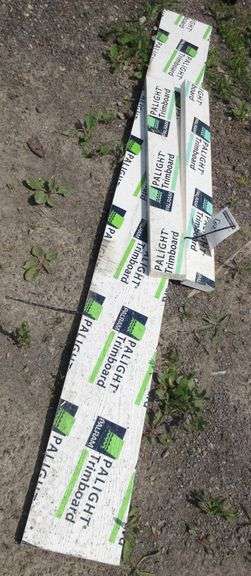 PVC trimboard and PAlight trimboard, 5'9" x 3/4" x 7 1/4" and Two- 2'4 ...