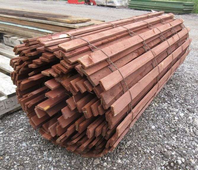 Roll of wood slat snow fence, 48"H; Attention: We can place this item ...