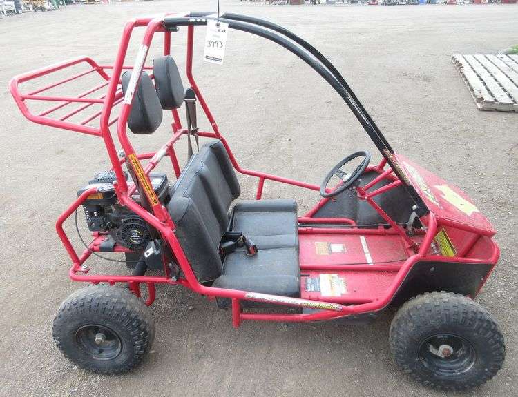 Hyper Fox by Manco go kart, two-seater, dual wheel drive, runs good ...